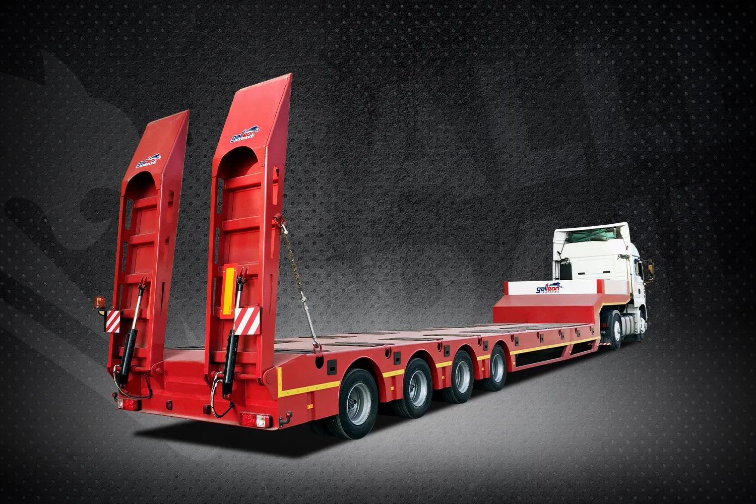 Galleon Trailers - 4 Dingilli Lowbed Dorse