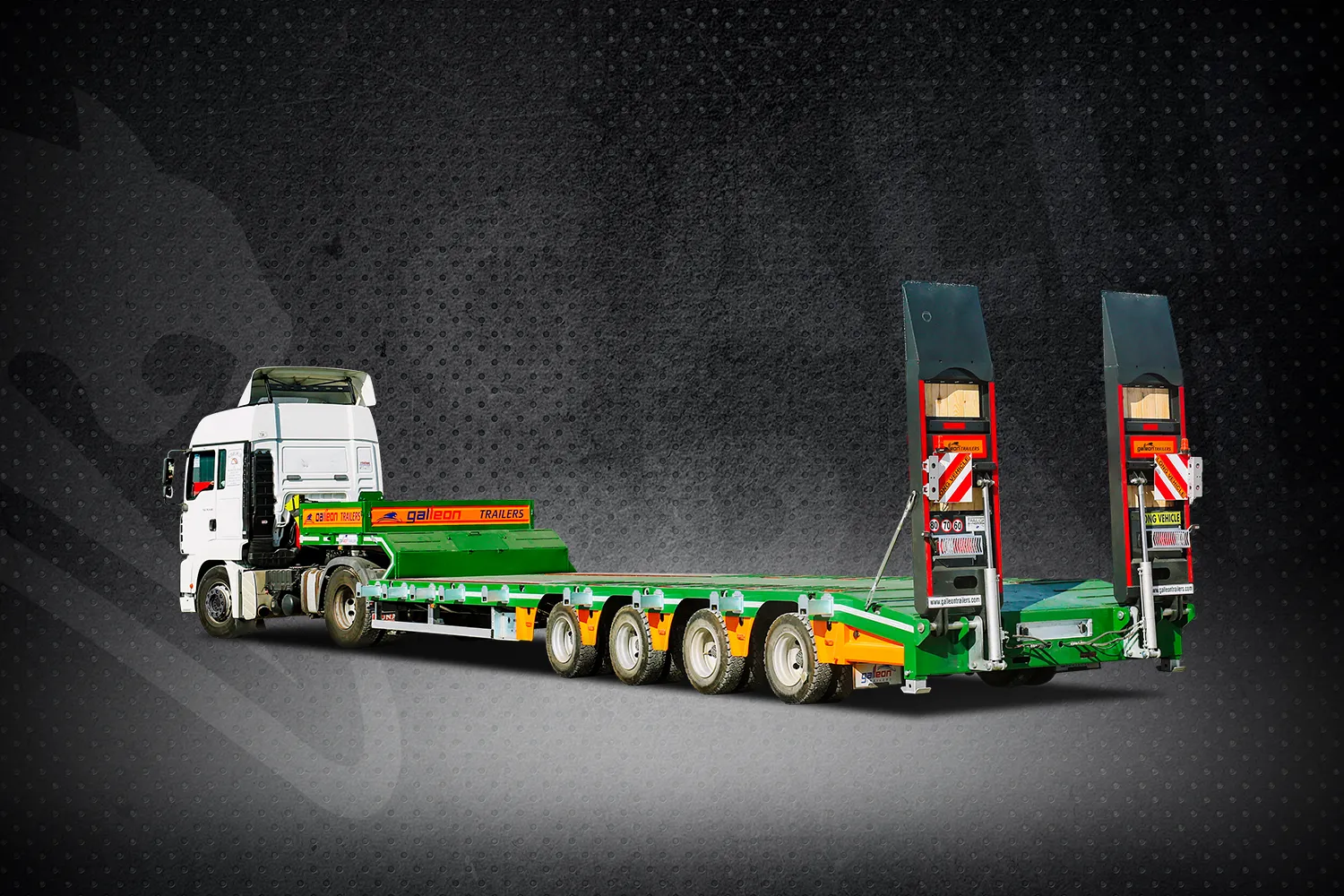 Galleon Trailers - 4 Dingilli Lowbed Dorse